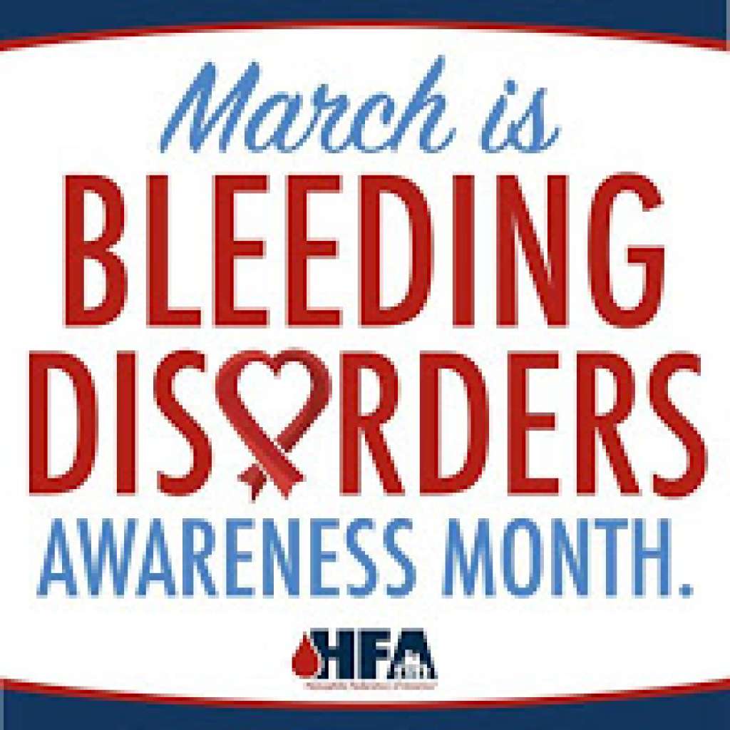 March is Bleeding Disorders Awareness Month! - NYC Hemophilia Chapter